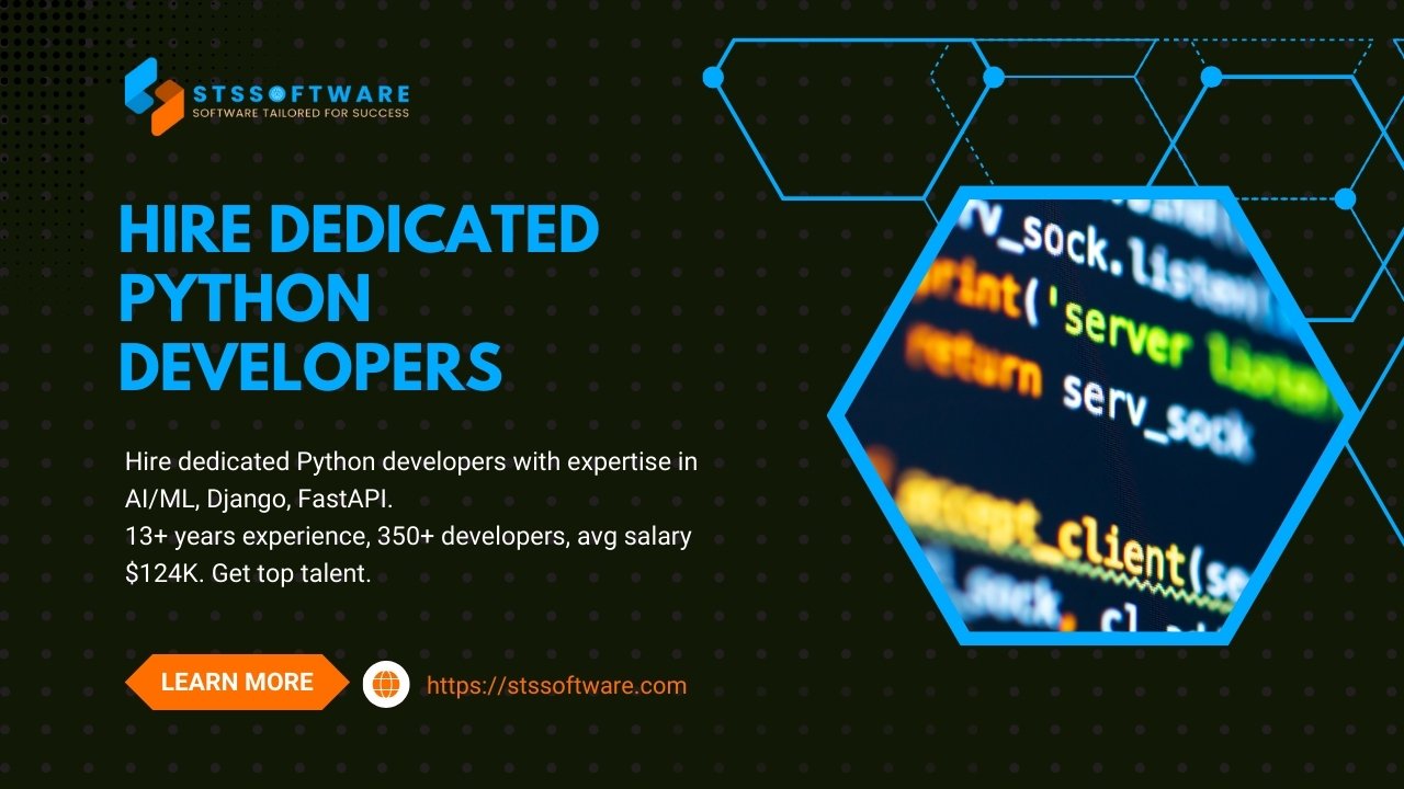 Hire Dedicated Python Developers - STS Software